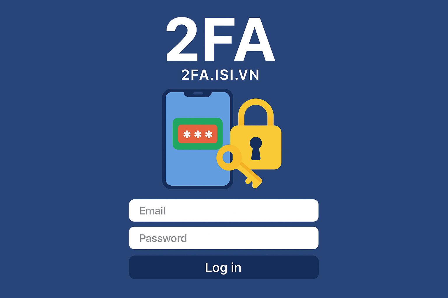 Đăng nhập - 2FA Checker - iSI
